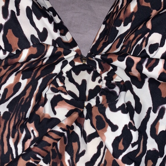 Target | Swim | One Piece Leopard Print Bathing Suit | Poshmark
